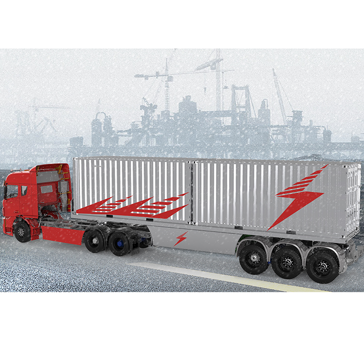 Smart electric trailer system for semi truck or heavy truck including ...