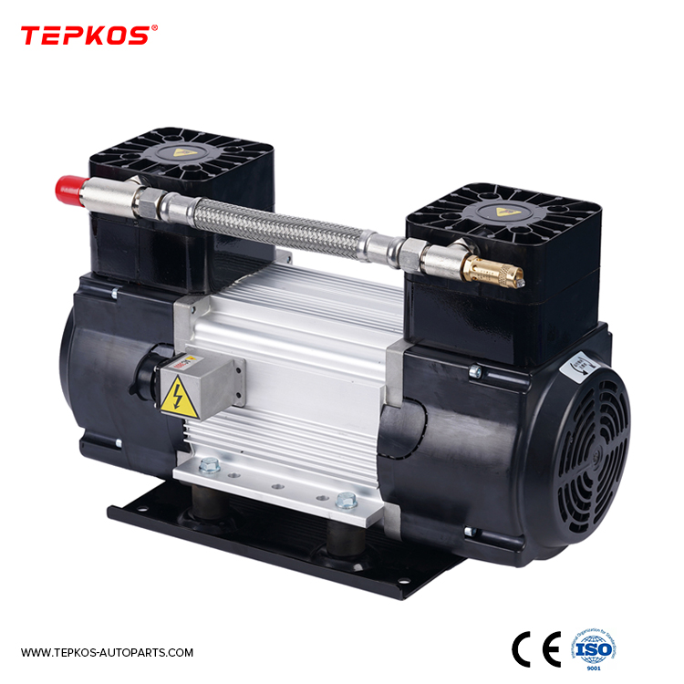 DC power 12V/24V motor silent synchronous oilless air compressors ...