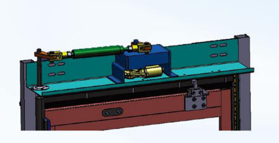 Pneumatic In-swing bus door system (SID100P)